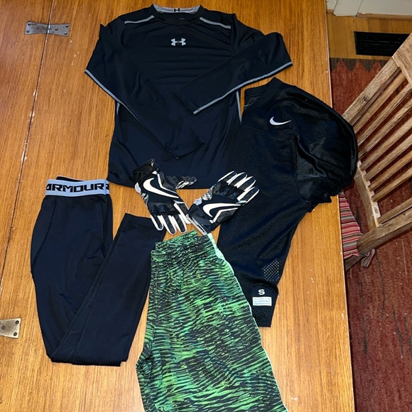 Matching Sets | Youth Football Sport Bundle Set Of Nike Under Armour ...